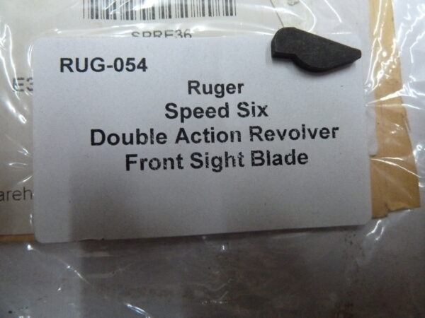 Ruger Speed Six Revolver front sight blade - Southerton Guns